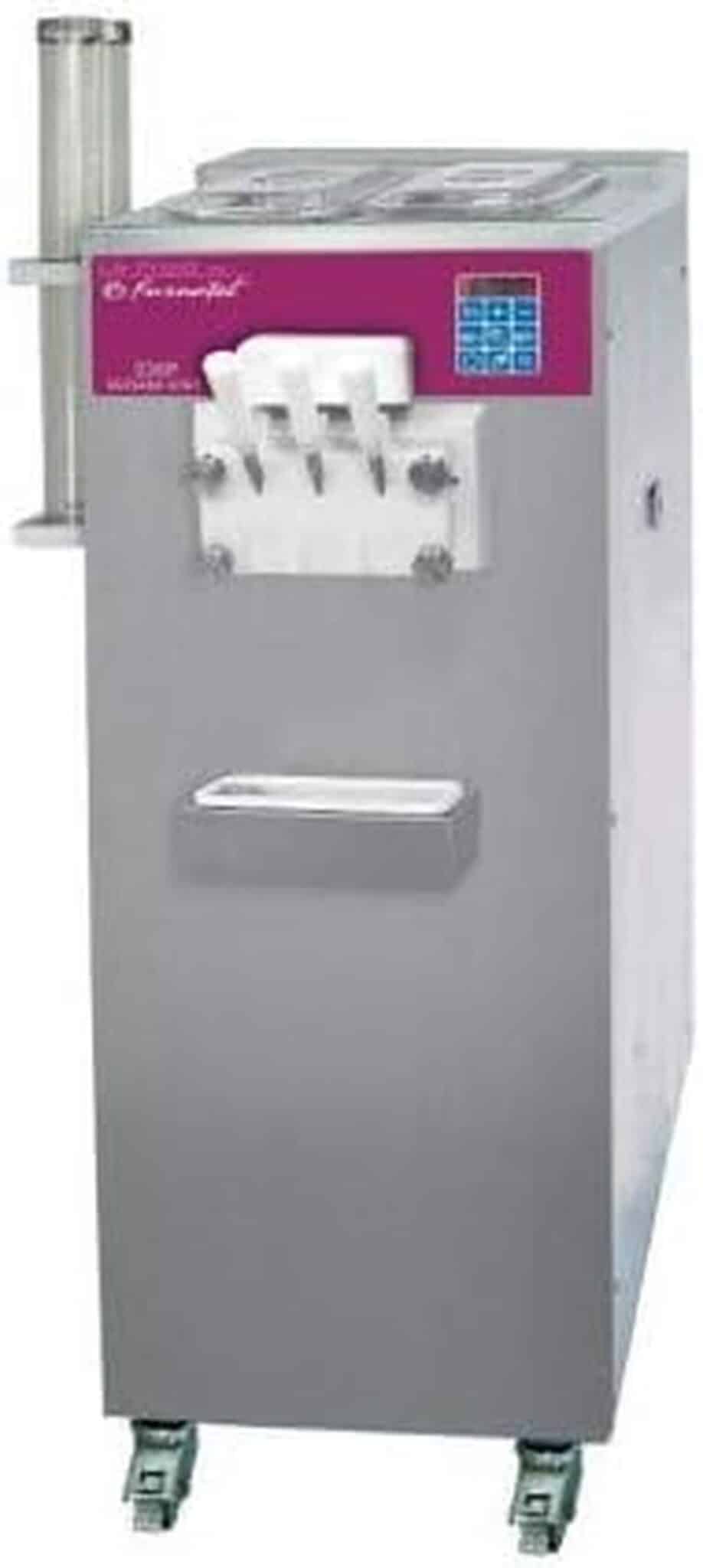 Test complet de la machine à glace professionnelle 3 becs