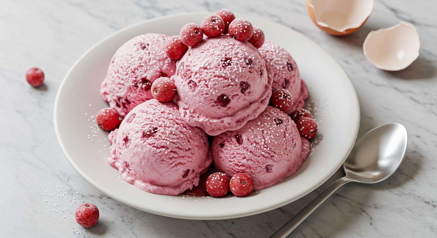Crème glacée Fruits rouges-Mascarpone : le délice onctueux sans sorbetière
