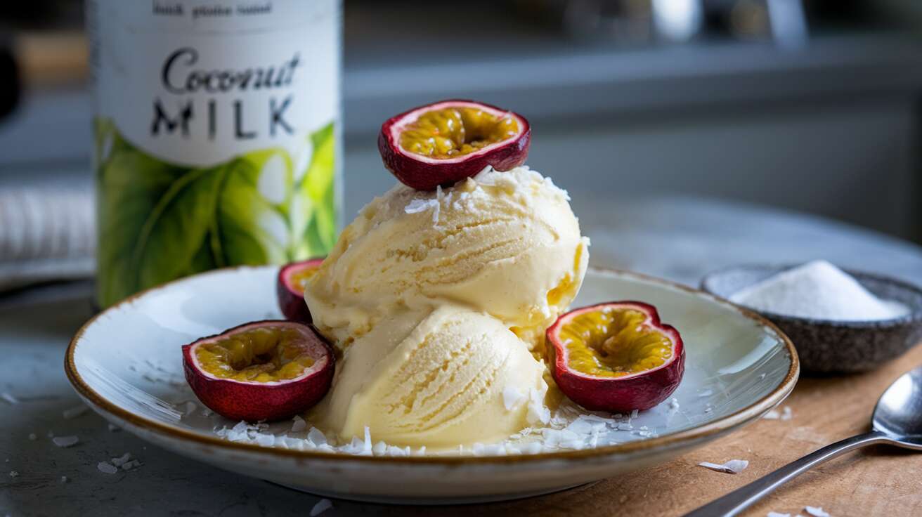 La vraie glace passion-coco : le goût authentique de l'été express, une ...
