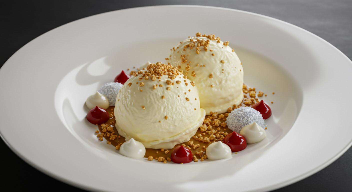 Le secret des chefs pour une glace au chèvre qui reste crémeuse et ne ...